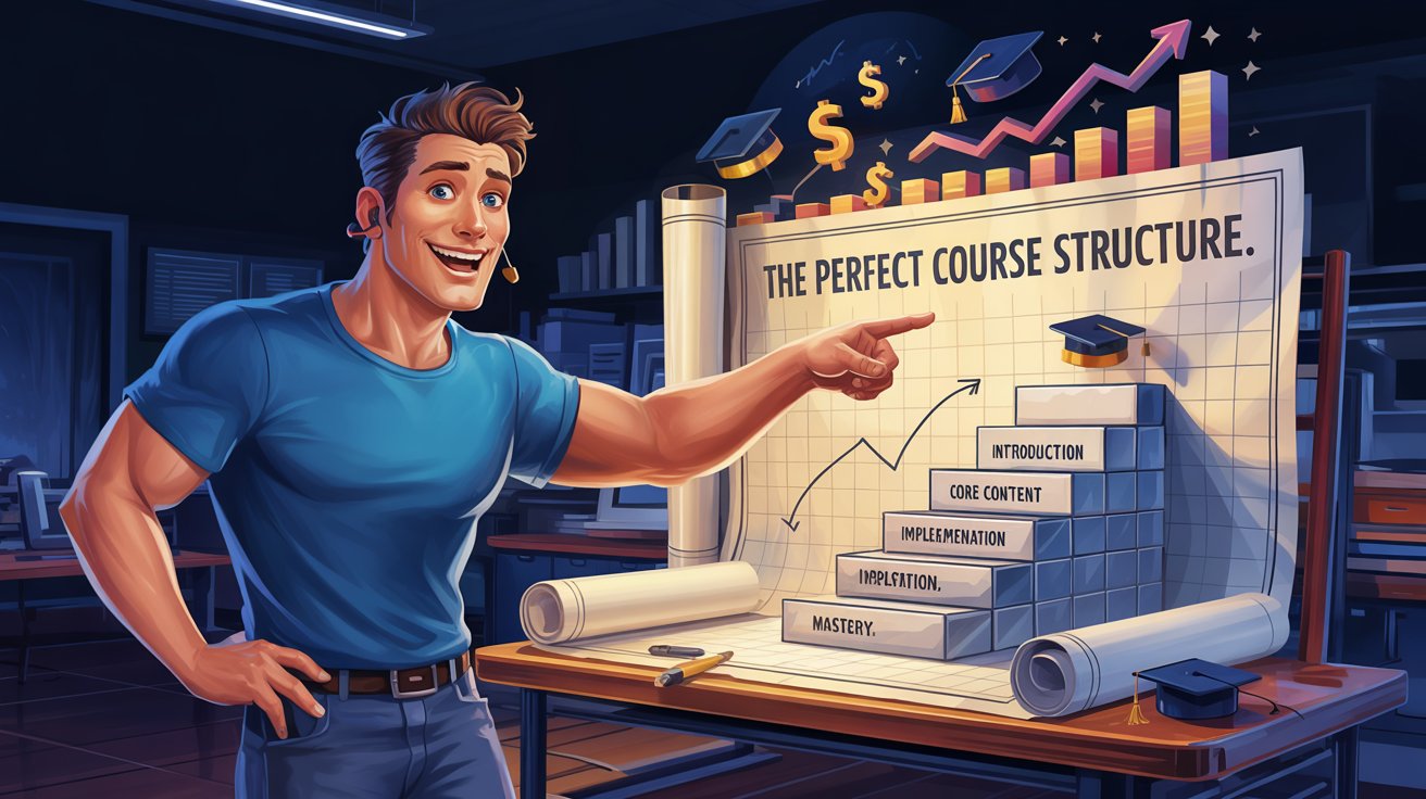 how to structure an online course curriculum - Cart Conversion Rebel